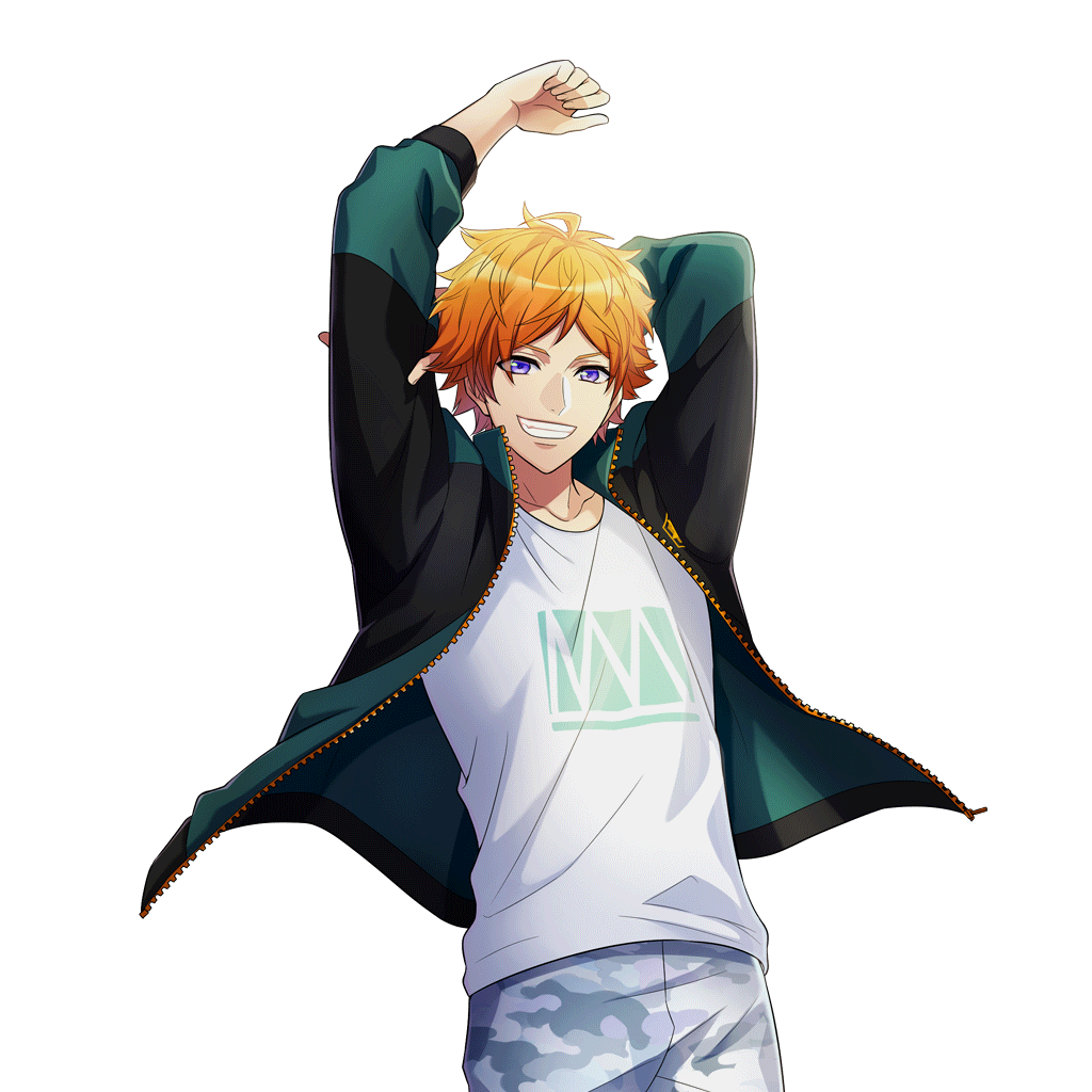 File:(Premonition of Blooming) Tenma Action SR Transparent.png - A3! Wiki