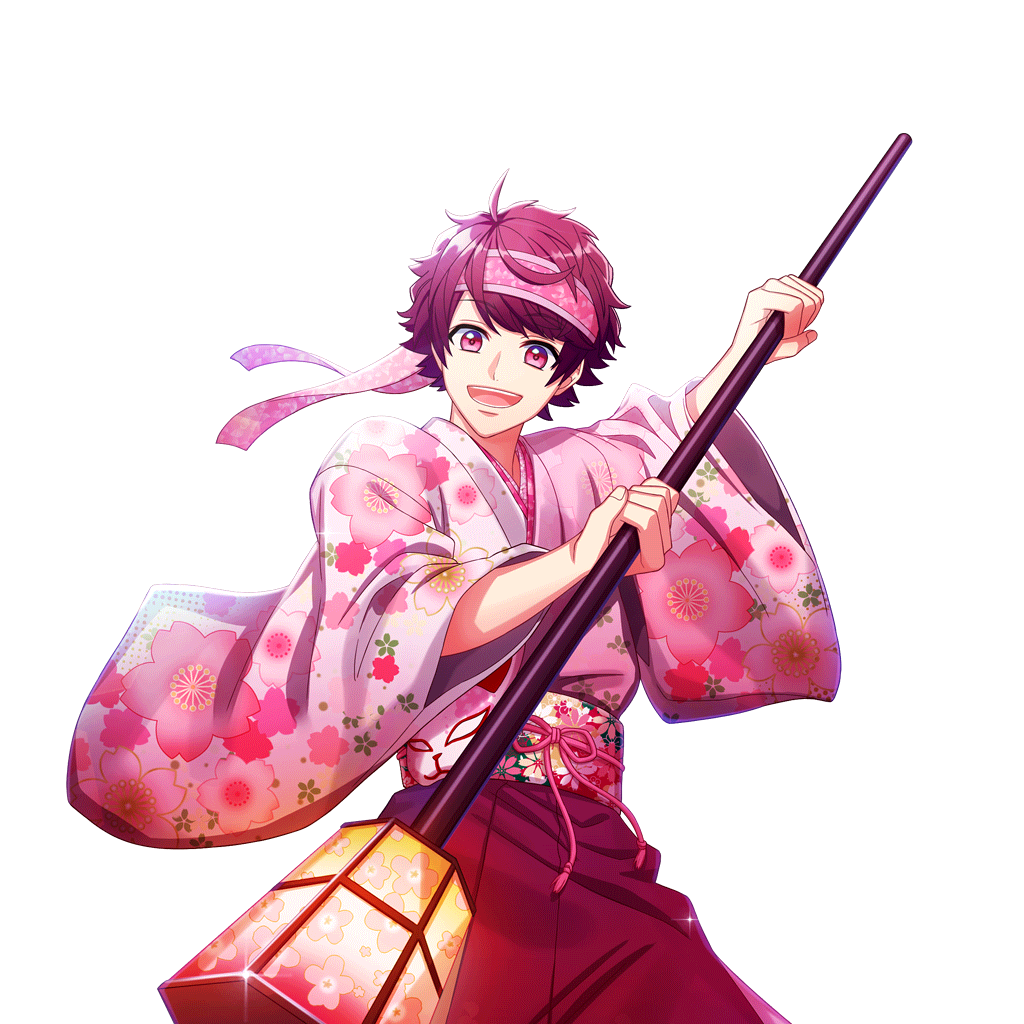 File:(Yosakoi Dance on a Moonlit Night) Sakuya Action SSR+ Transparent ...