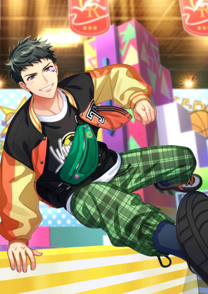 File:(Run Past! Stage) Tasuku Action SSR+ Raw.png - A3! Wiki