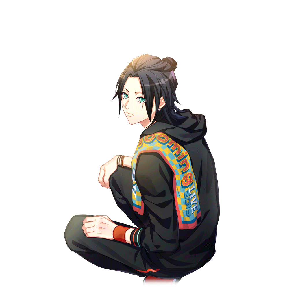 File:(Aloof Sidelong Glance LIVE!) Azami Serious SSR Transparent.png ...