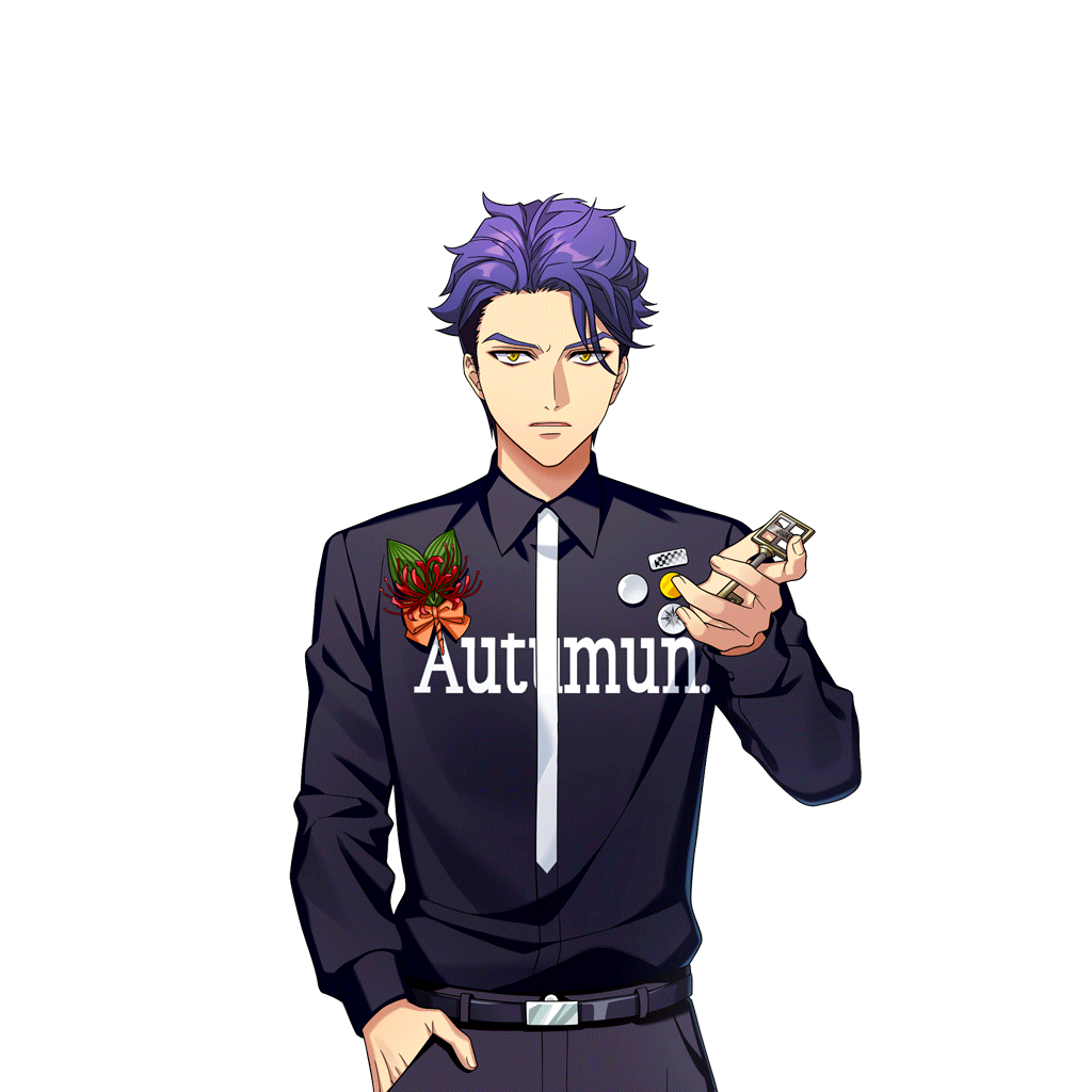 File:(Promise of Blooming) Juza Serious SR Transparent.png - A3! Wiki