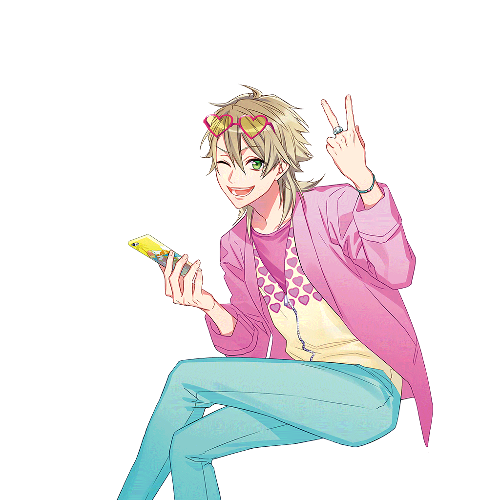 File:(Bloom SUMMER) Kazunari Serious SR++ Transparent.png - A3! Wiki