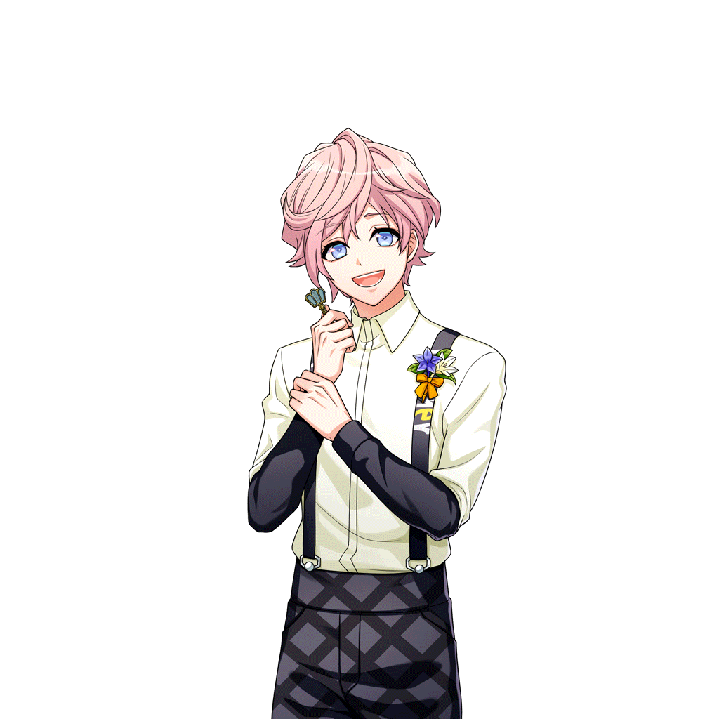 File:(Promise of Blooming) Muku Serious SR Transparent.png - A3! Wiki