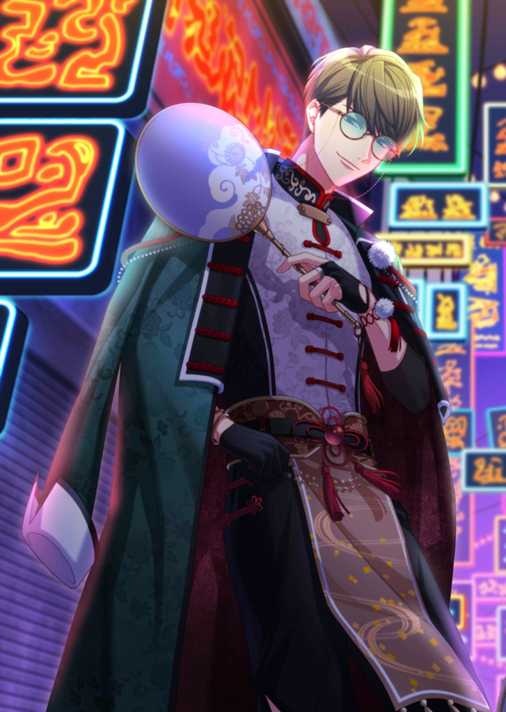 File:(From the Neon Shadows) Chikage Comedy SSR+ Raw.png - A3! Wiki