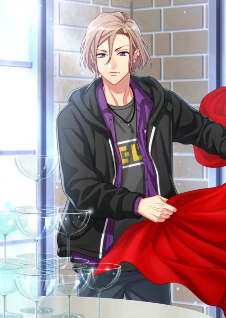 File:(A Refined Dance) Banri Serious SSR Raw.png - A3! Wiki