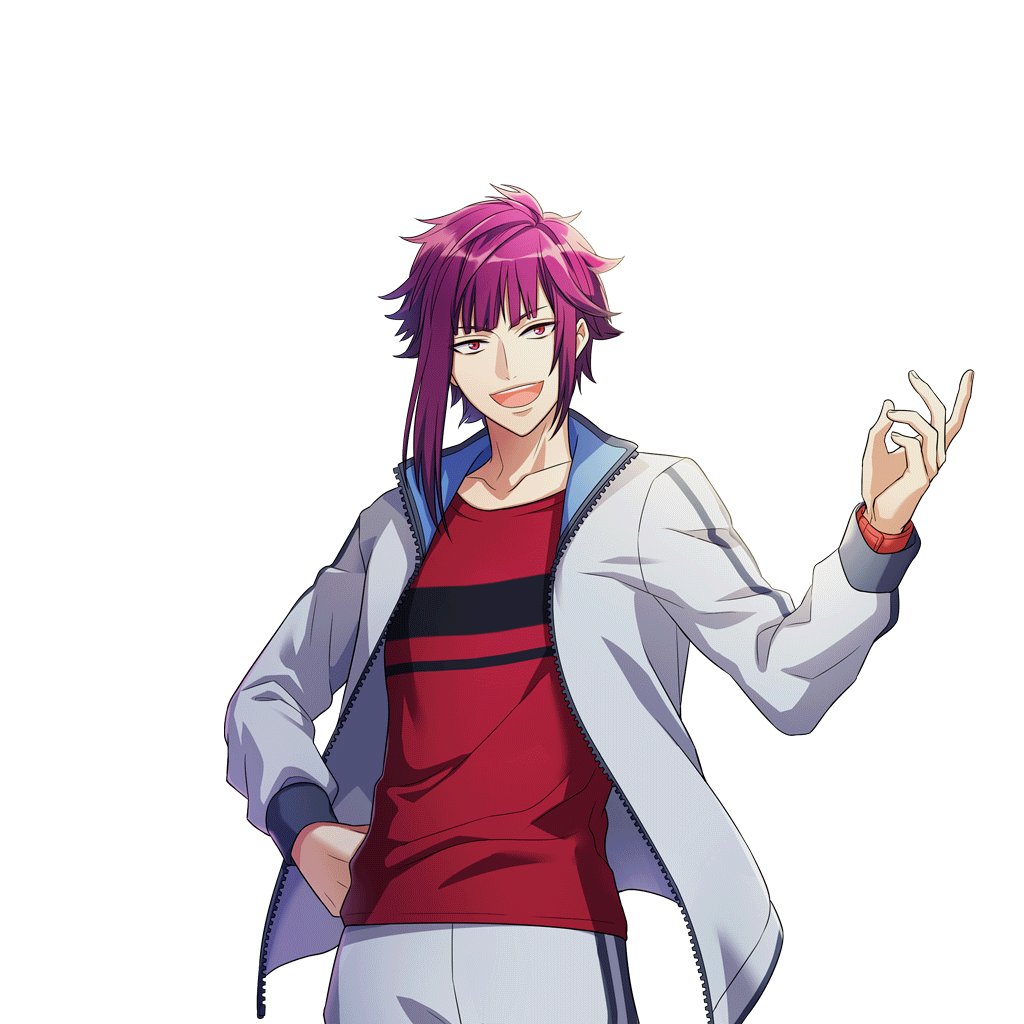 File:(Premonition of Blooming) Homare Serious SR Transparent.png - A3! Wiki