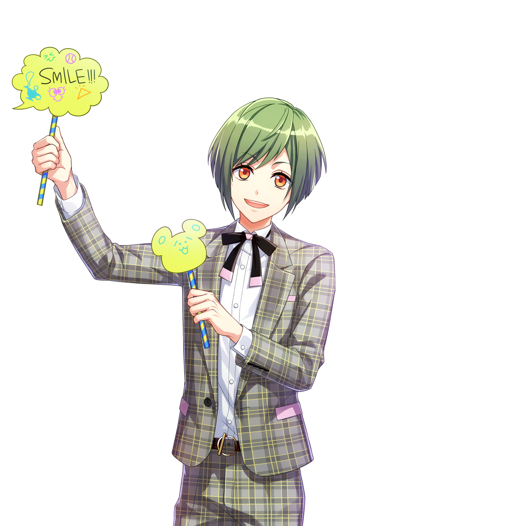 File:(MANKAI Glitter) Yuki Comedy SSR Transparent.png - A3! Wiki