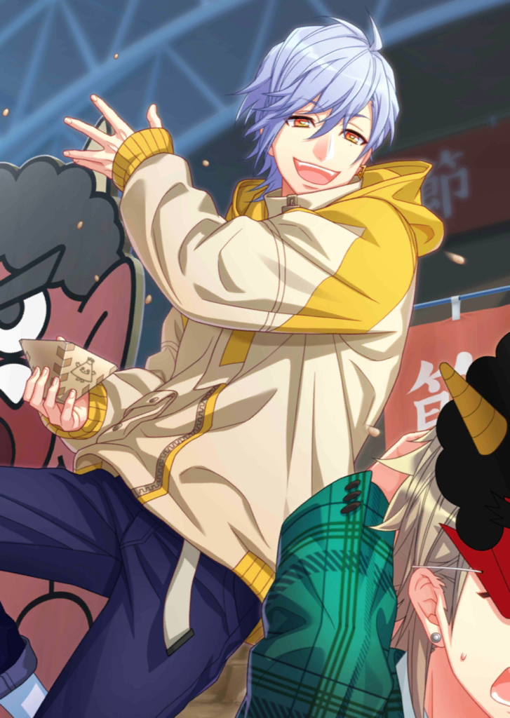 File:(With Lightning Speed! Leaping Demon) Misumi Serious SSR raw.png - A3! Wiki