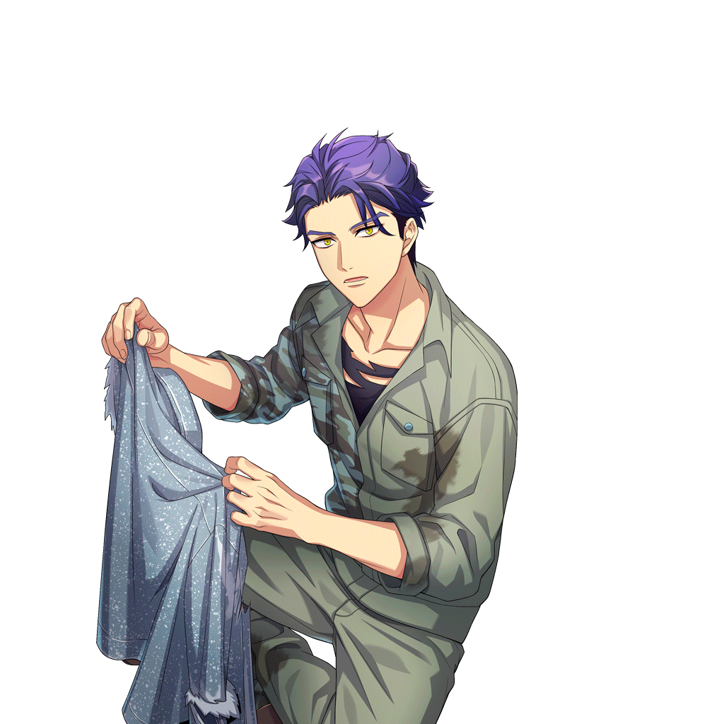 File:(Journey of Blooming) Juza Serious SR Transparent.png - A3! Wiki