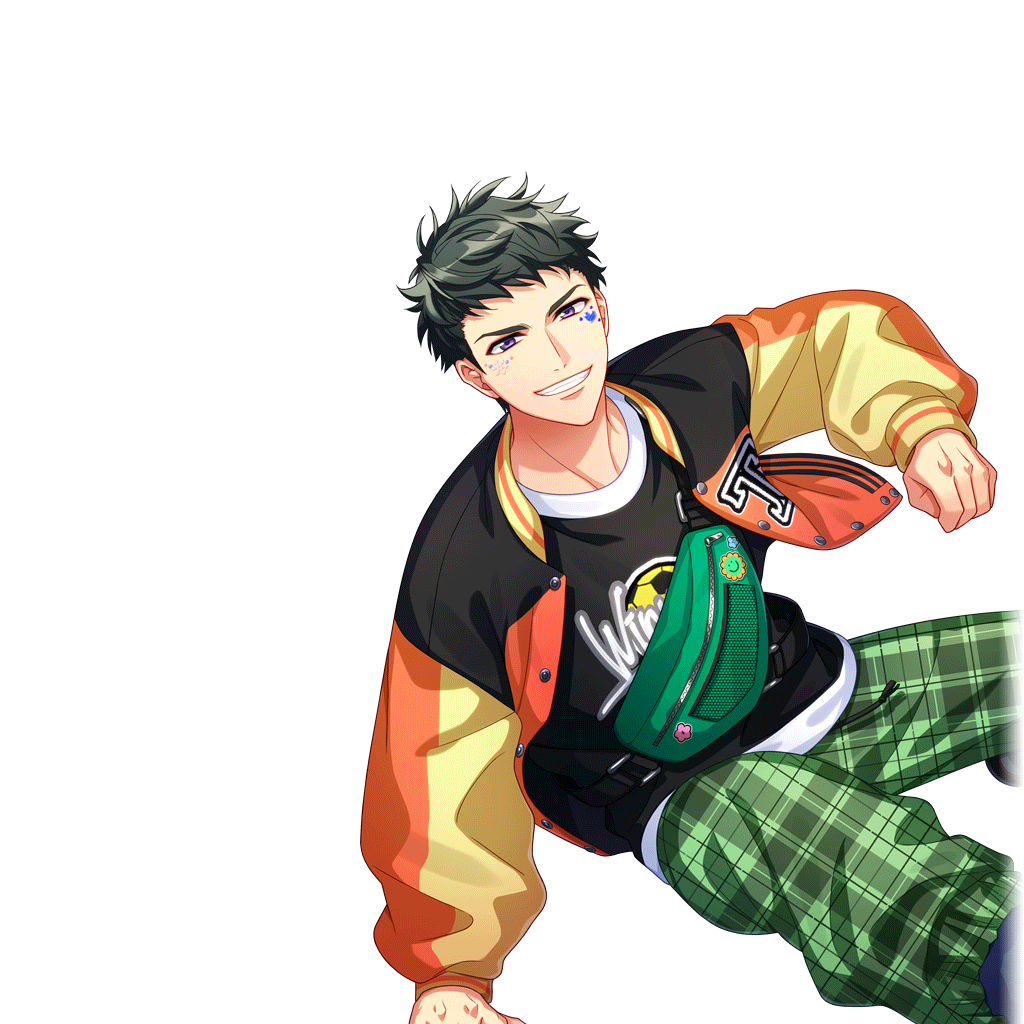 File:(Run Past! Stage) Tasuku Action SSR+ Transparent.png - A3! Wiki