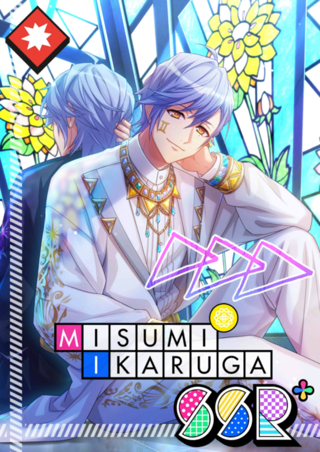 File:(MANKAI Glitter) Misumi Action SSR+.png - A3! Wiki