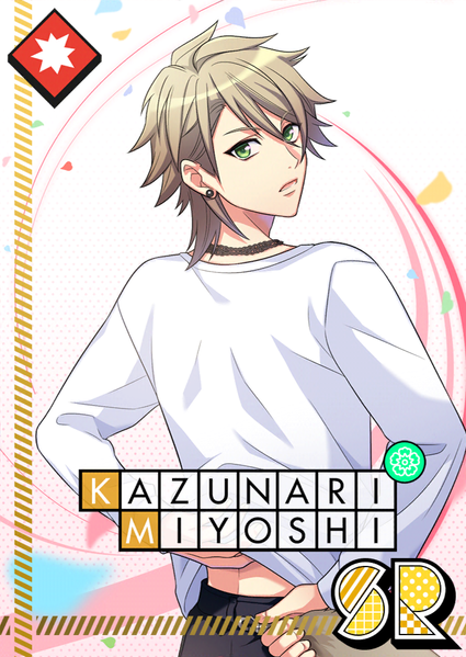 File:(Rawr Rawr☆Mode) Kazunari Action SR.png - A3! Wiki