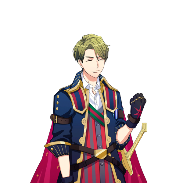 File:(Knights of Round IV) Chikage Serious N+ Transparent.png - A3! Wiki