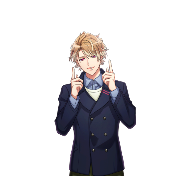 File:(Colorful Macaron Treat) Itaru Serious SR Transparent.png - A3! Wiki
