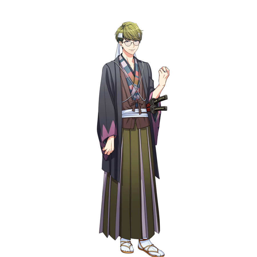 File:Chikage Let's go Samurai Cinema Romance Fullbody.png - A3! Wiki
