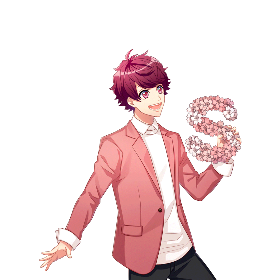 File:(Trajectory of Blooming) Sakuya Serious SR+ Transparent.png - A3! Wiki