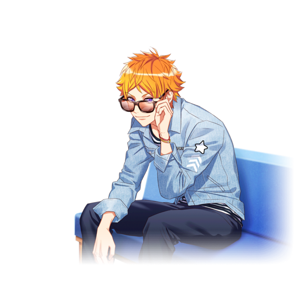 File:(Incognito Day Game) Tenma Serious SSR Transparent.png - A3! Wiki