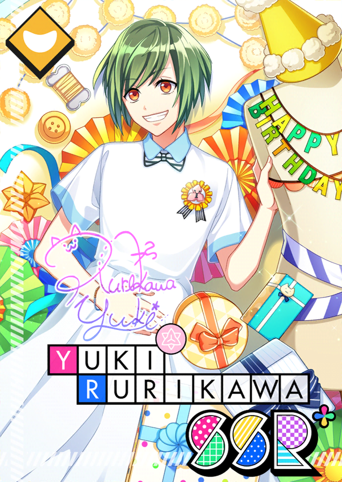 Cards/Yuki Rurikawa/MANKAI Birthday - A3! Wiki