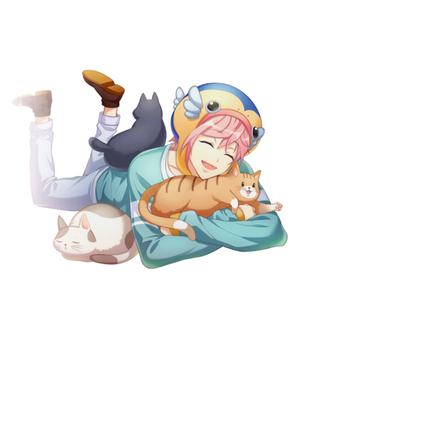 File:(Nyanderful Cafe) Muku Comedy SSR Transparent.png - A3! Wiki