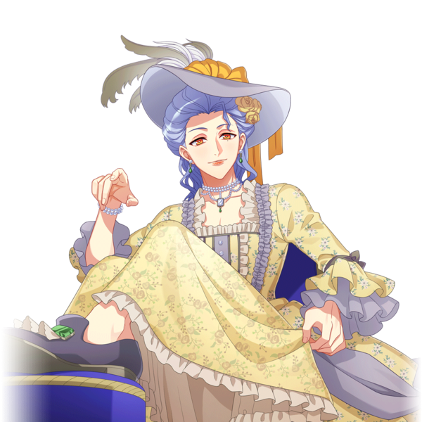 File:(Innocent noblewoman) Misumi Serious SR+ Transparent.png - A3! Wiki