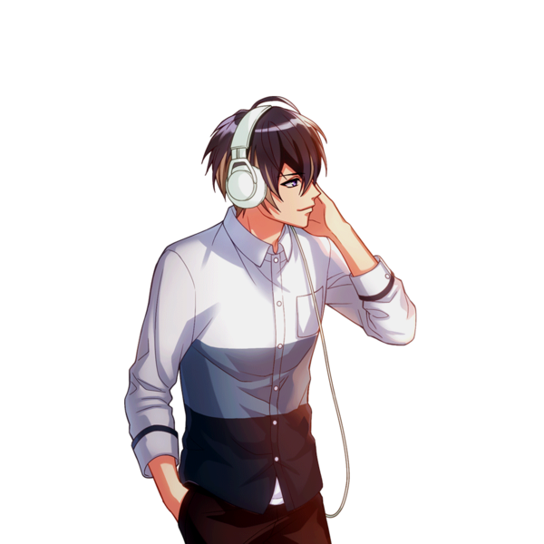 File:(Now Playing...) Masumi Serious SSR Transparent.png - A3! Wiki