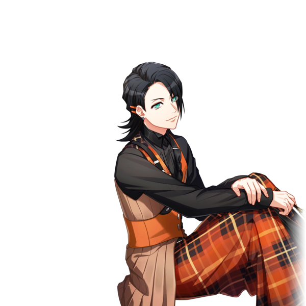 File:(MANKAI Memory) Azami Serious SSR+ Transparent.png - A3! Wiki