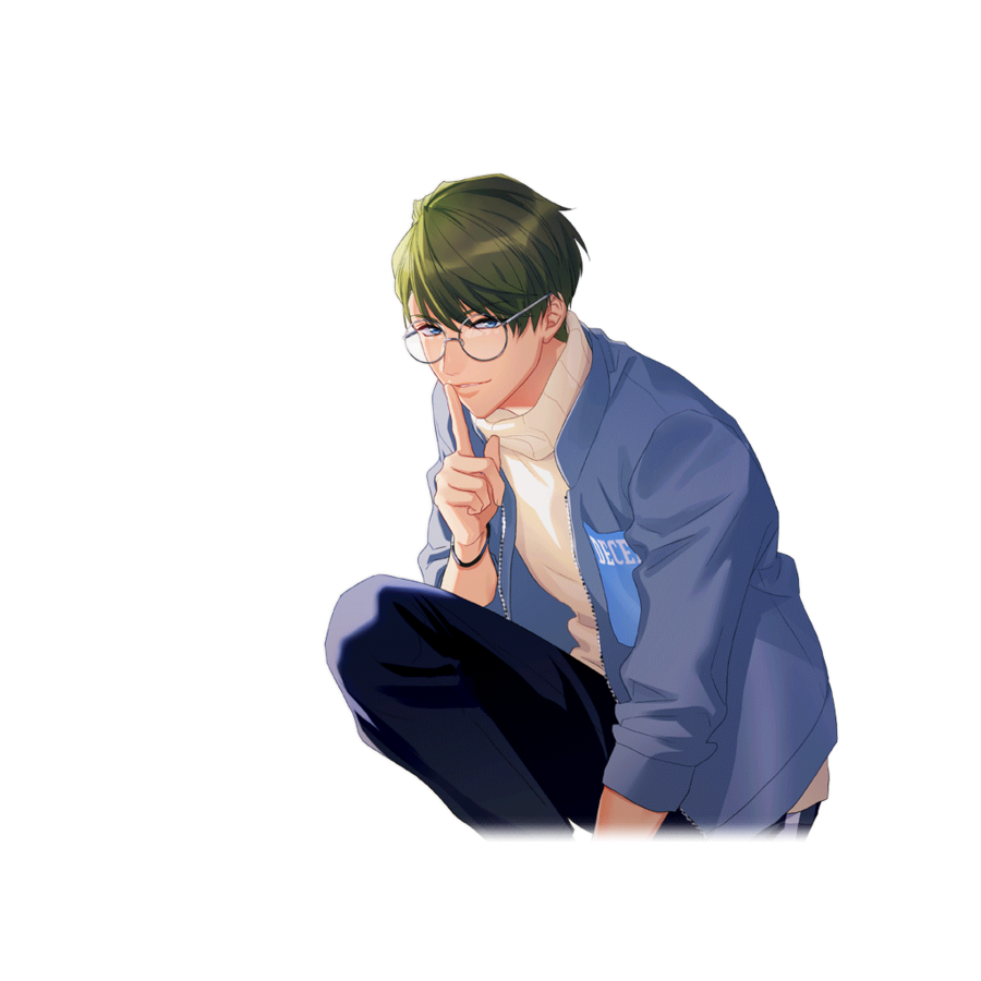 File:(Quiet While Lurking) Chikage Action SSR Transparent.png - A3! Wiki