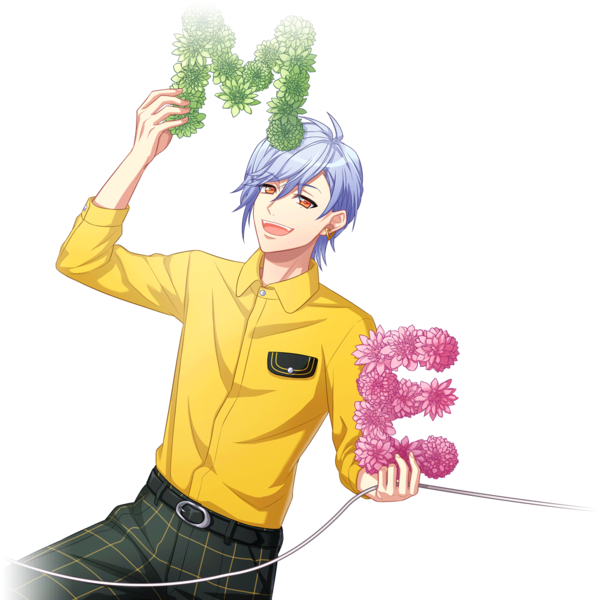 File:(Trajectory of Blooming) Misumi Action SR+ Transparent.png - A3! Wiki