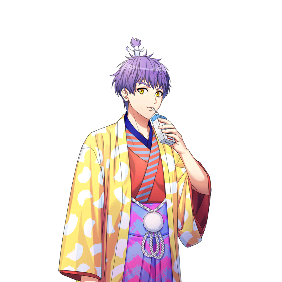 File:(Journey of Blooming) Kumon Serious SR Transparent.png - A3! Wiki