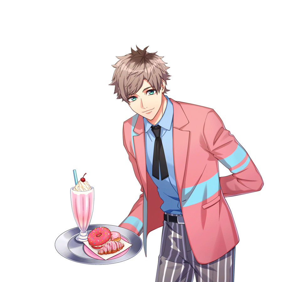 File:(Today's Pink Serving) Tsuzuru Action SR+ Transparent.png - A3! Wiki